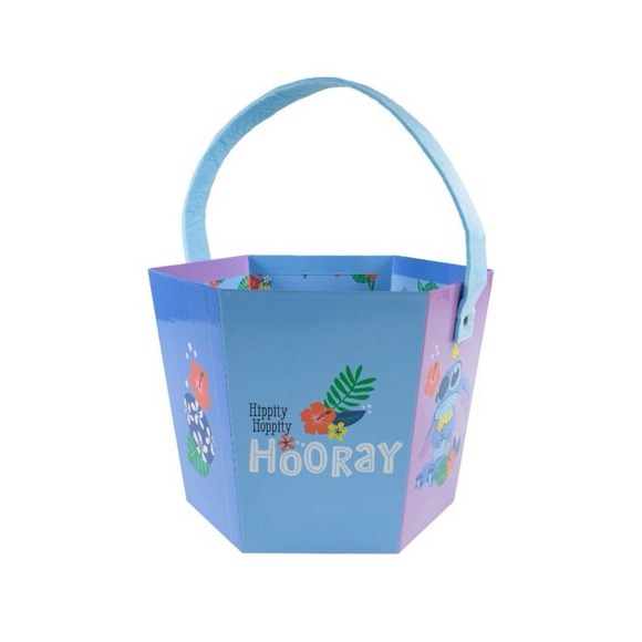 Disney | Accents | Disney Lilo Stitch Hexagon Cardboard Bucket 225 ...